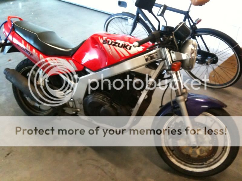 GS500e black & white fighter | Custom Fighters - Custom Streetfighter ...