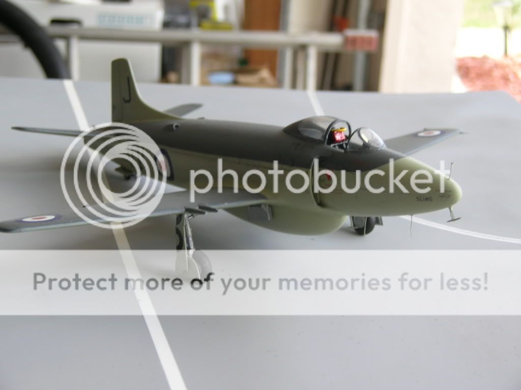 Classic Airframes 1/48 scale Supermarine Attacker - Ready for ...