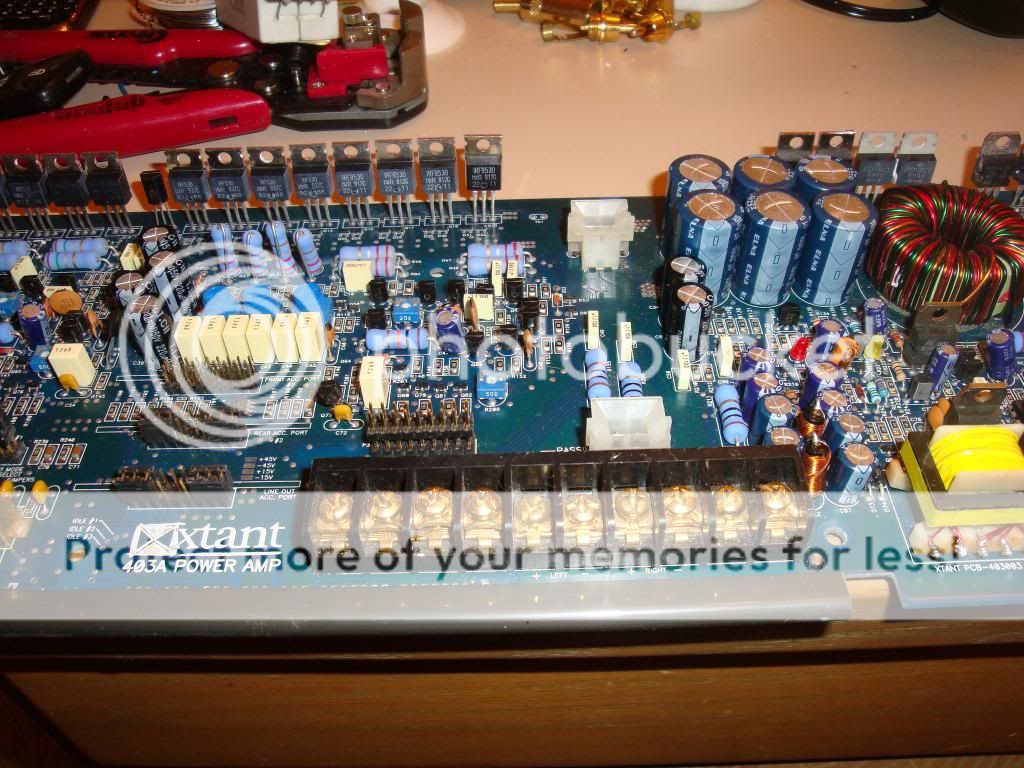 Xtant 403a Guts Restoration | Car Audio Forum | CarAudio.com