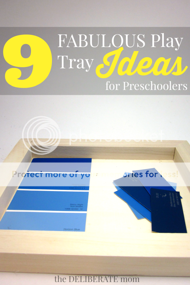 9 Fabulous Activity Tray Ideas for Preschoolers