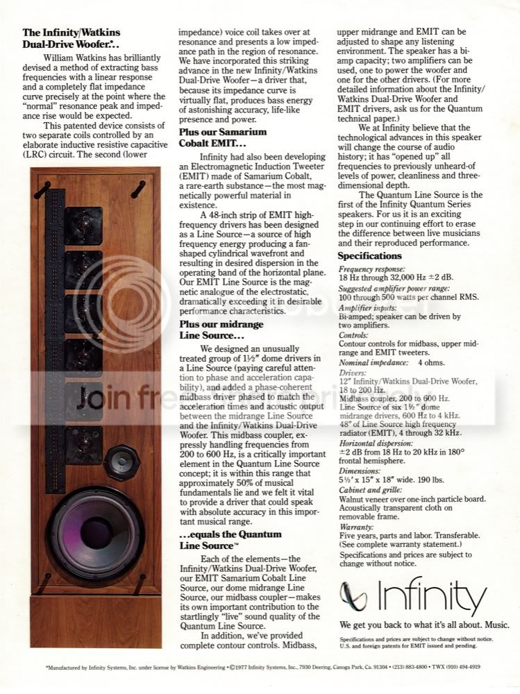 Whatever happened to Infinity, the speaker brand? Is it dead? | Page 2 ...